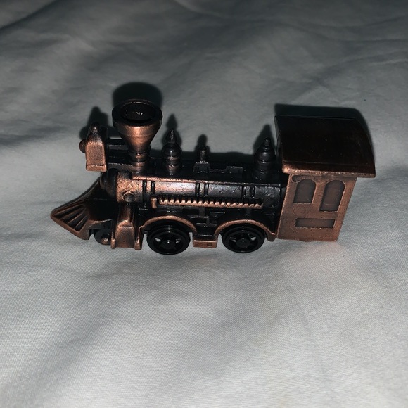 Accents | Rare Vintage Bronze Metal Locomotive Pencil Sharpener | Poshmark